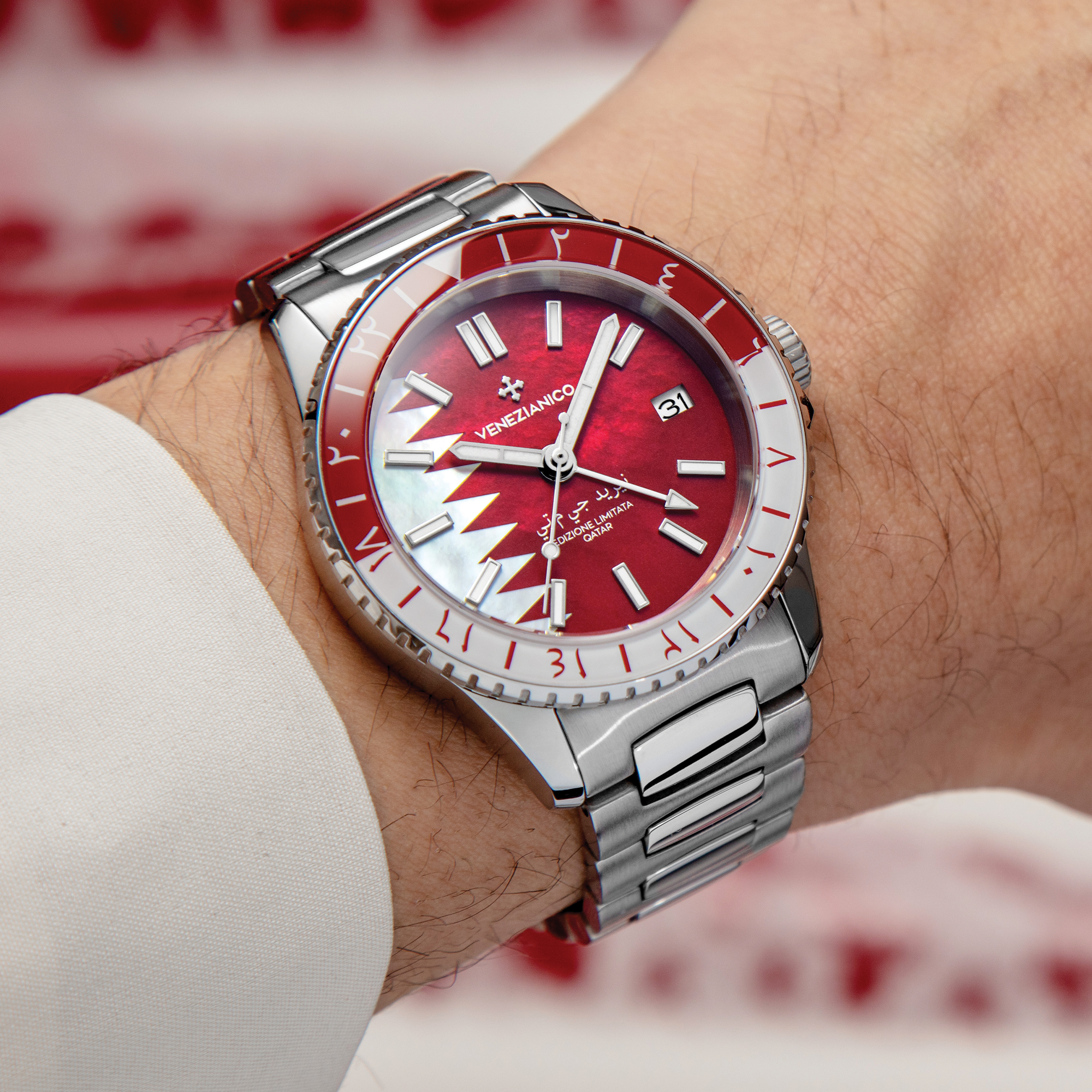 Nereide GMT Qatar - Limited Edition | Venezianico